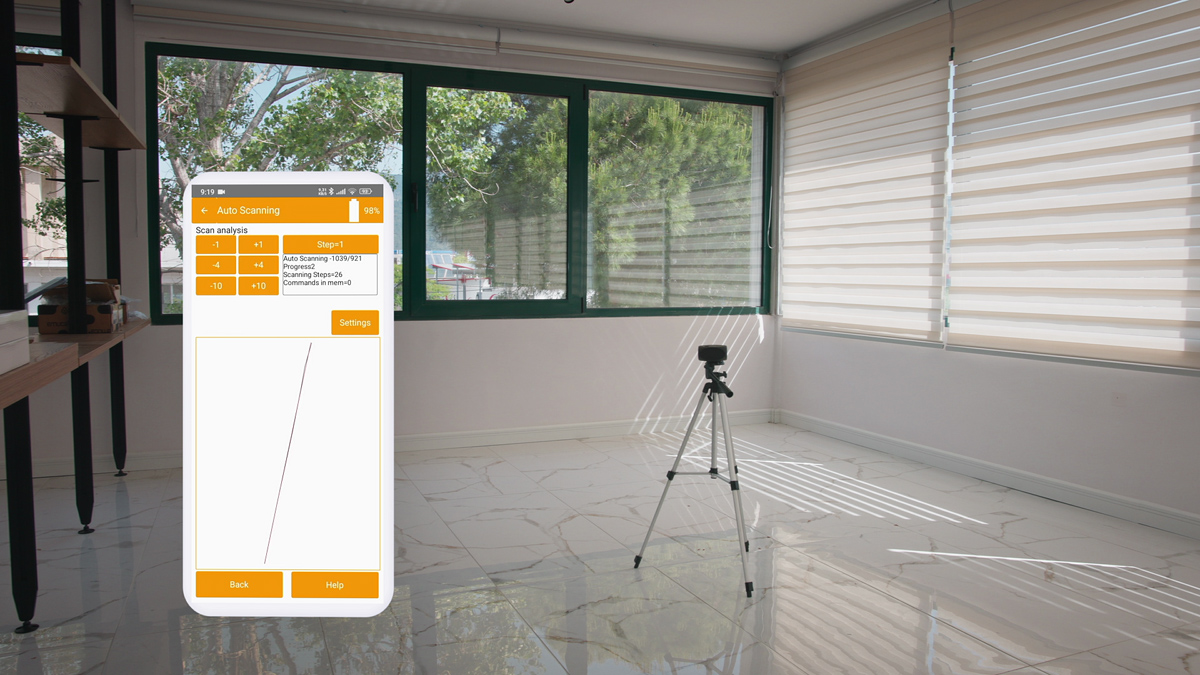 Rotating Laser Scanner: Definition and use. - 2D Scanner